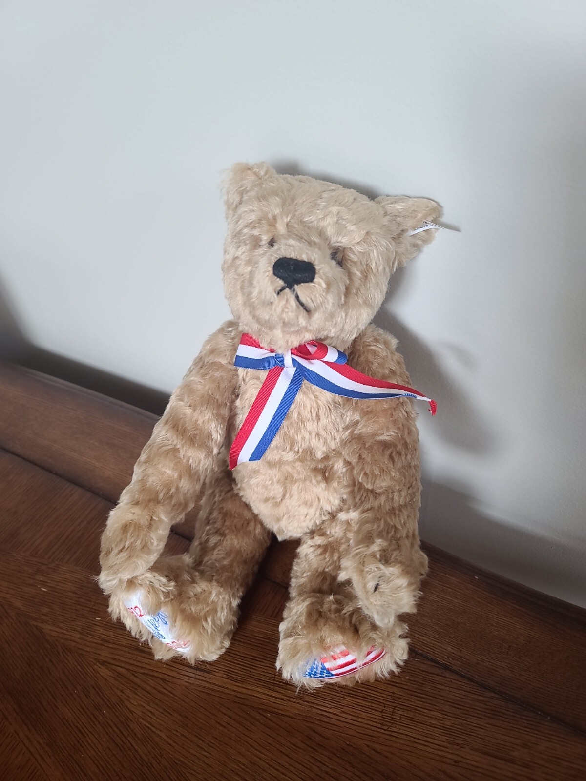 Vintage Steiff Otto Bear American Flag Ltd Edition | eBay