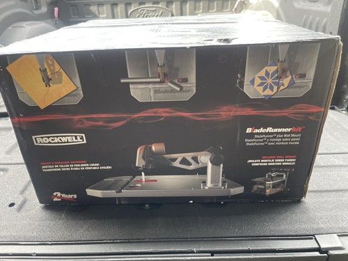 Rockwell RK7321 BladeRunner Kit Plus Wall Mount Portable Tabletop Saw ...