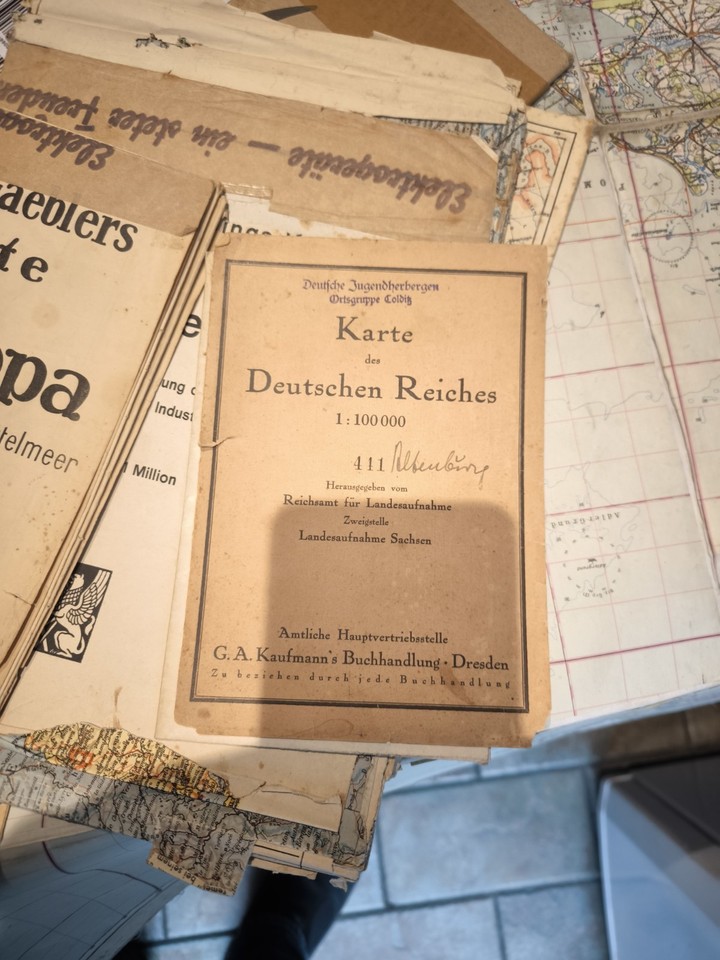 Ww2 German Luftwaffe Bombers Pilot Maps And Documents | eBay UK