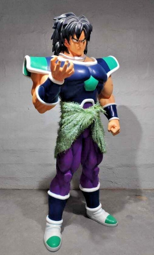 NEW BROLI Dragon ball Z Life Size custom statue Finet SCULPTURE ARTS ...