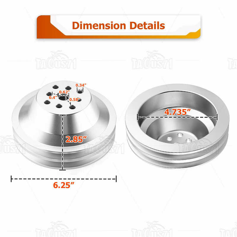 Water Pump + Crankshaft Pulleys For BBC Big Block Chevy 396-454 Short Water Pump | eBay