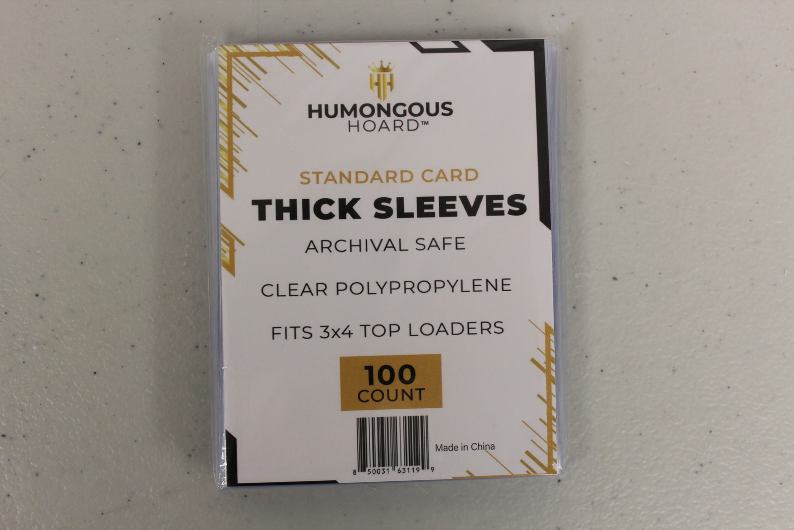 (100) Humongous Hoard Thick Card Sleeves up to 130 Points - 1 Pack of ...