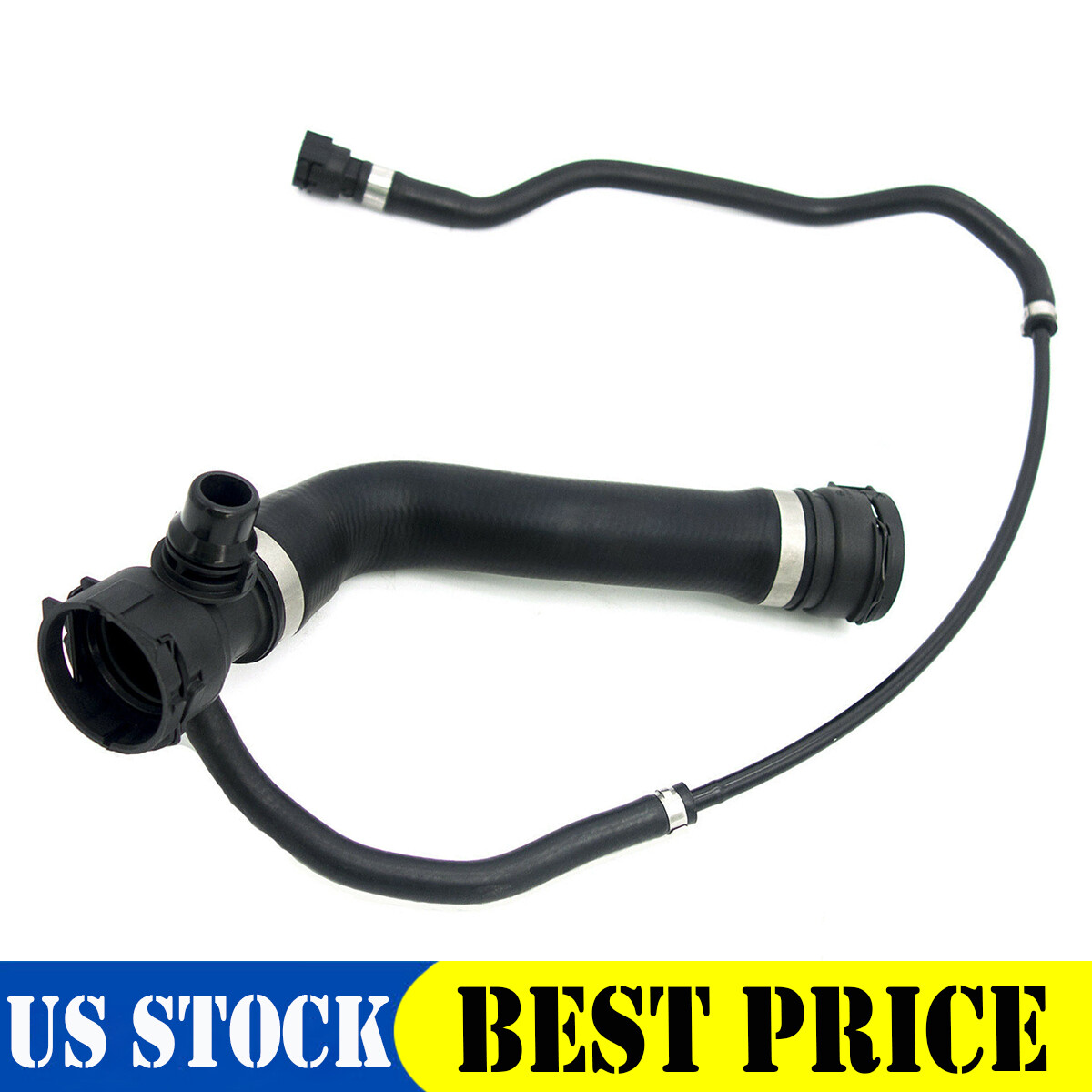 For BMW X1 135i 335i Upper Radiator Coolant Hose & Expansion Tank ...