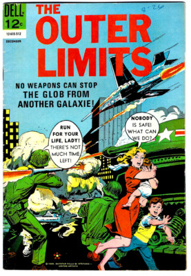 THE OUTER LIMITS #8 in FN- condition a 1965 Silver Age DELL comic | eBay