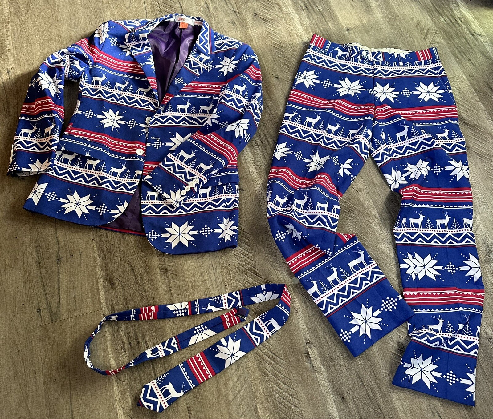 Oppo Suits -The Rudolph - Size 38 - See Description - 3 Piece Novelty ...