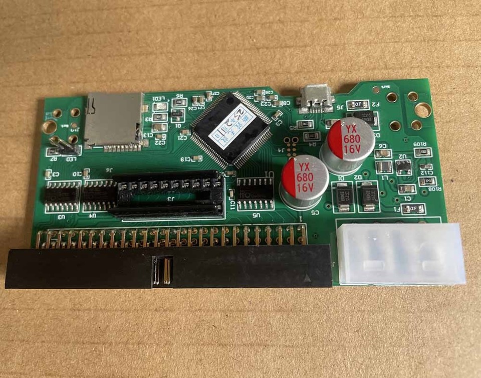 SCSI2SD 3.5" - includes 50-pin SCSI to SD Card Adaptor Scsi2sd SD card ...