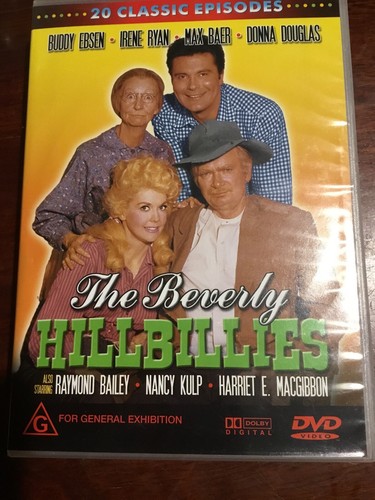 THE BEVERLEY HILLBILLIES 20 Classic Episodes B/W VGC 4 DVDs R All PAL ...