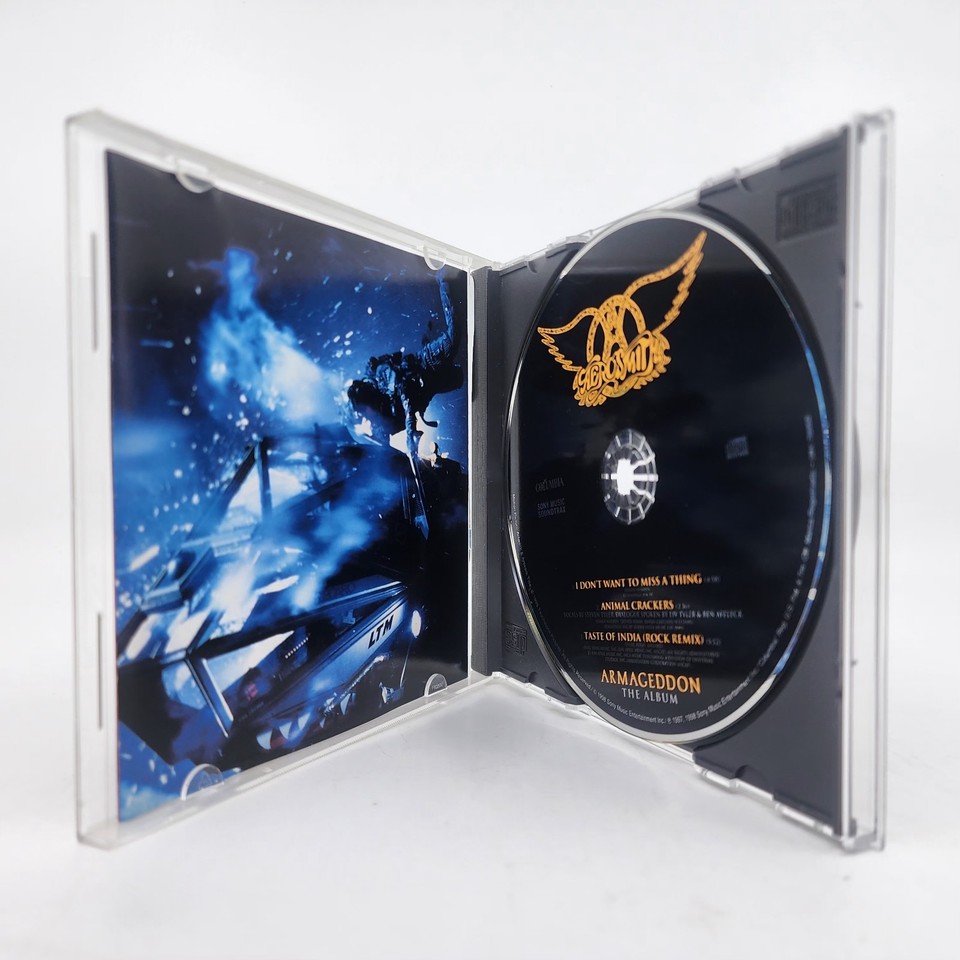 Armageddon The Album Soundtrack Audio CD (1998) Aero Smith Jon Bon Jovi ...