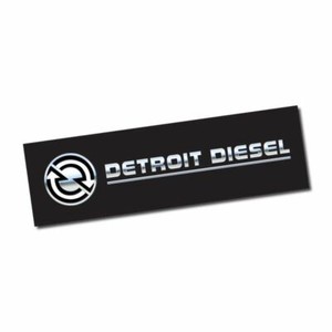 Detroit Diesel Sticker / Decal - Truck Trucker Ute 4x4 Rig Kenworth ...