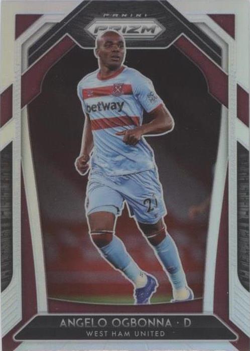 2020-21 Panini Prizm Premier League - Angelo Ogbonna #191 Silver Prizm ...