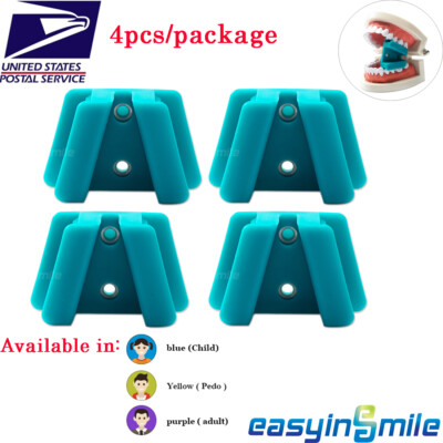 Dental Bite Block Silicone Mouth Props Cheek Lip Opener Autoclavable S ...