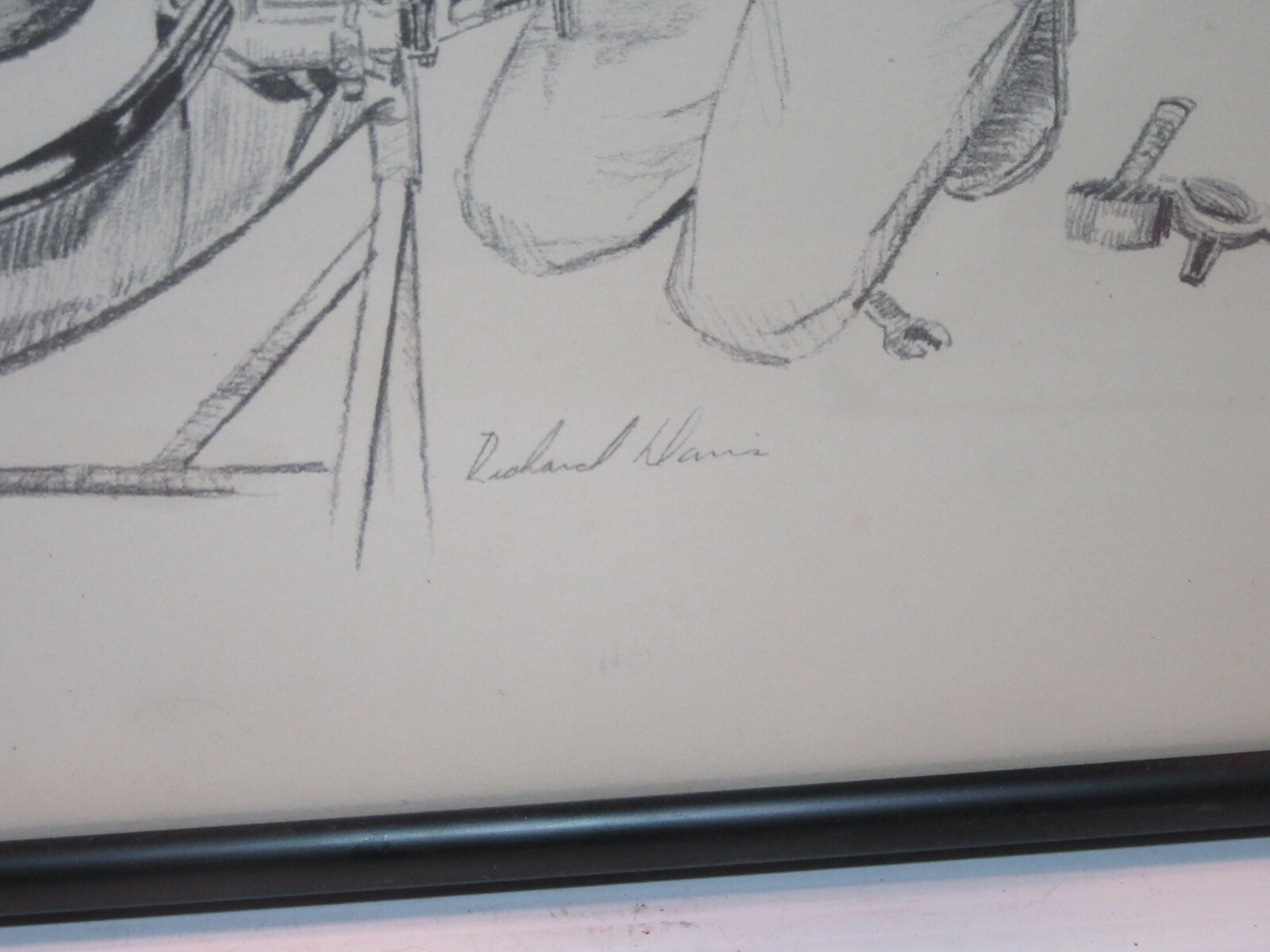 Vintage 1960's Richard Davis WFBM TV Indy 500 Print A Turn of the ...