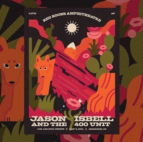 JASON ISBELL AND THE 400 UNIT May 3rd 2024 Red Rocks Amphitheater ...