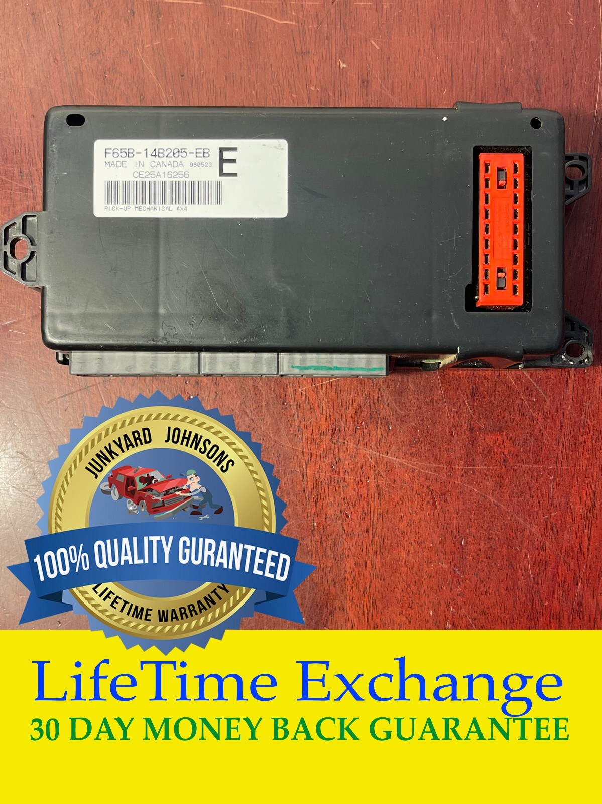 96-1996 Ford F150 Interior Multifunction GEM Control Module BCM F65B ...