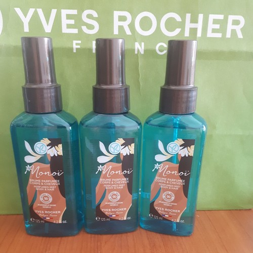 Yves Rocher Set Nr.3 Pezzi Acqua Profumata Monoi | eBay