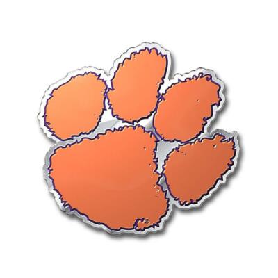 Clemson Tigers Die Cut Metal Auto Emblem [NEW] NCAA Car Truck Decal ...