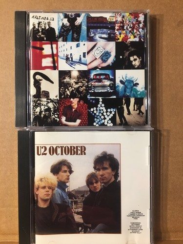 U2 - 2 CD Lot (Achtung Baby & October) | eBay