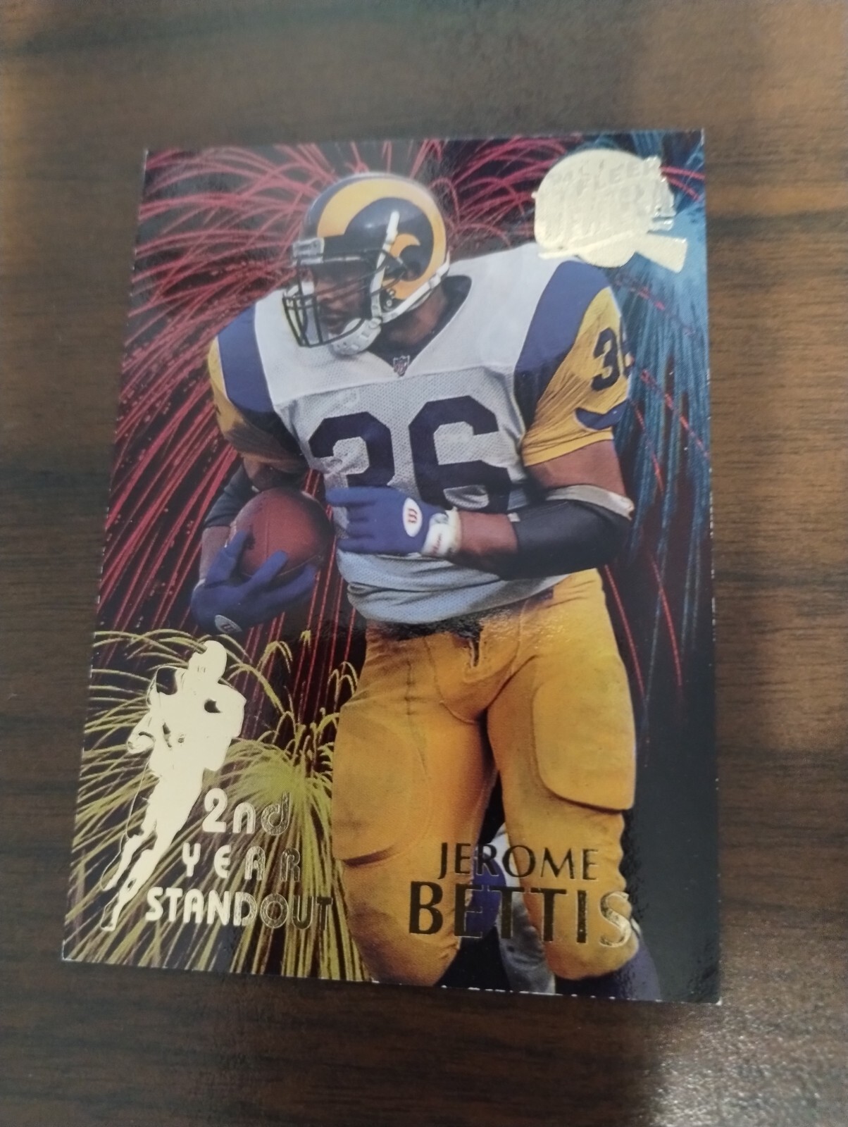 1994 Ultra Second Year Standouts Los Angeles Rams Football Card #1 ...