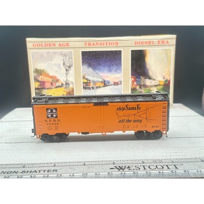 HO scale El Capitan Coach Streamliner West RR44 Santa Fe SFRD 36068 ...