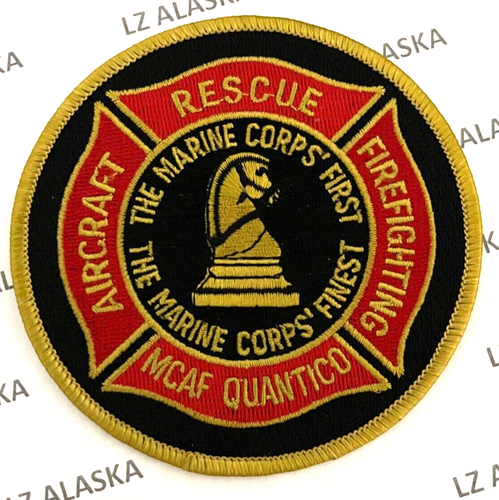 MCAF QUANTICO AIRCRAFT RESCUE FIREFIGHTING PATCH (FD2) VIRGINIA | eBay