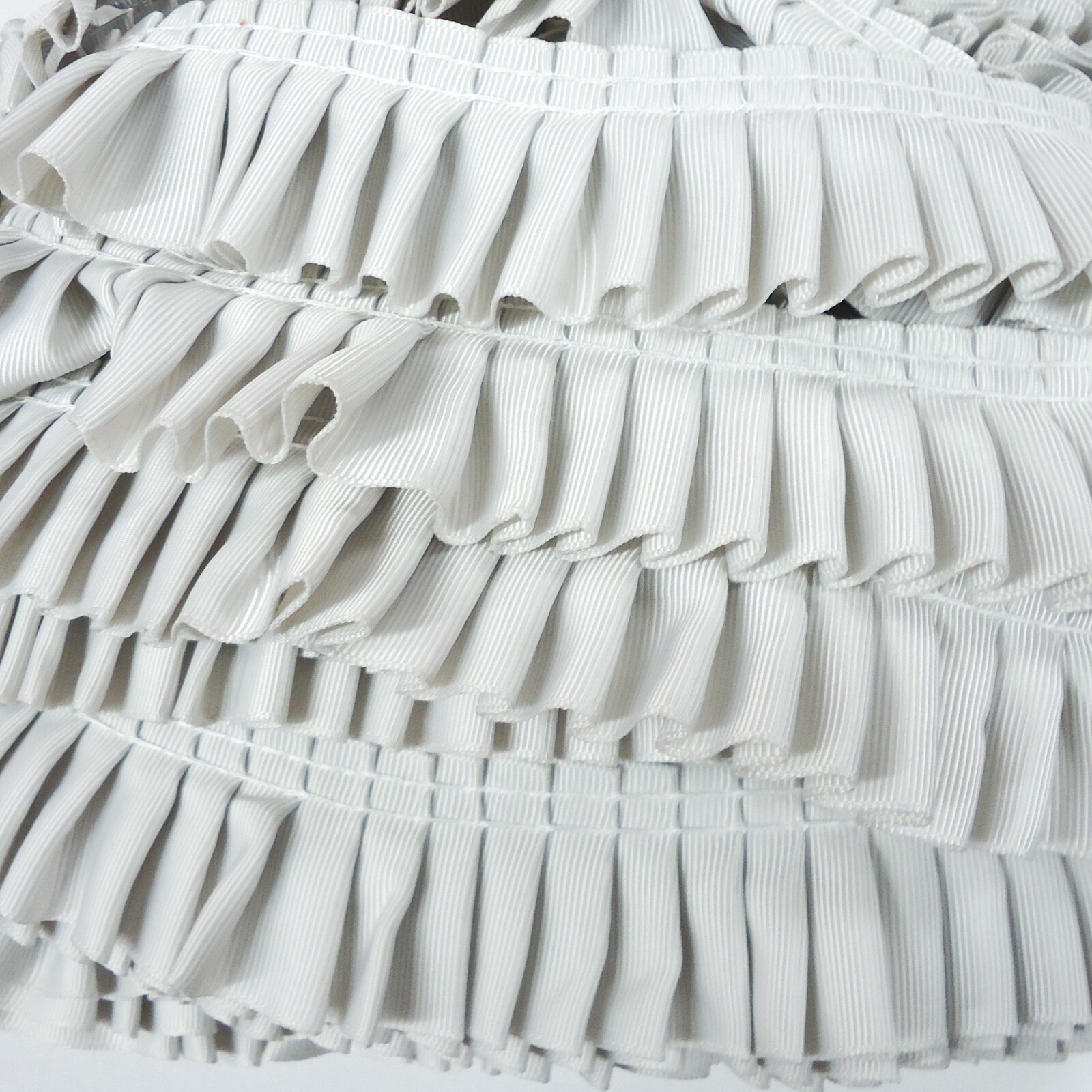 Perial Co Pleated Ruffle Trim Sold by the Yard 1.5 inches Wide | eBay