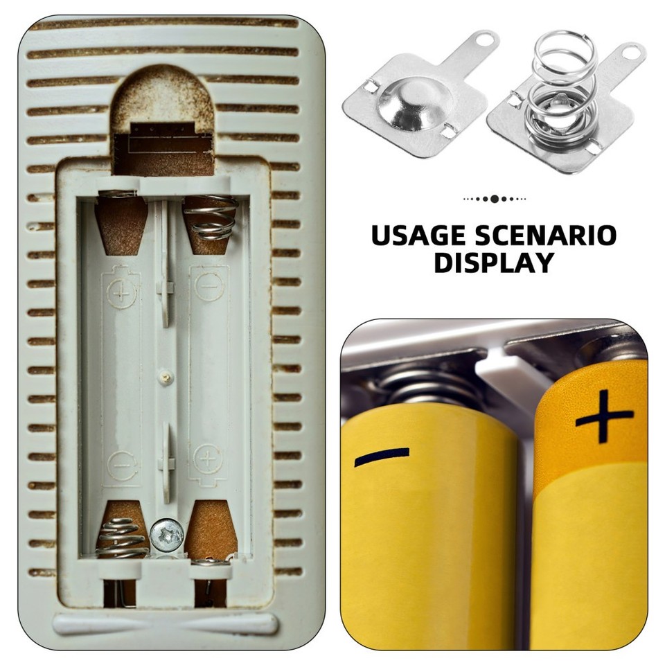 10 Sets Battery Spring Plates For Adapter Remote Control Devices | eBay