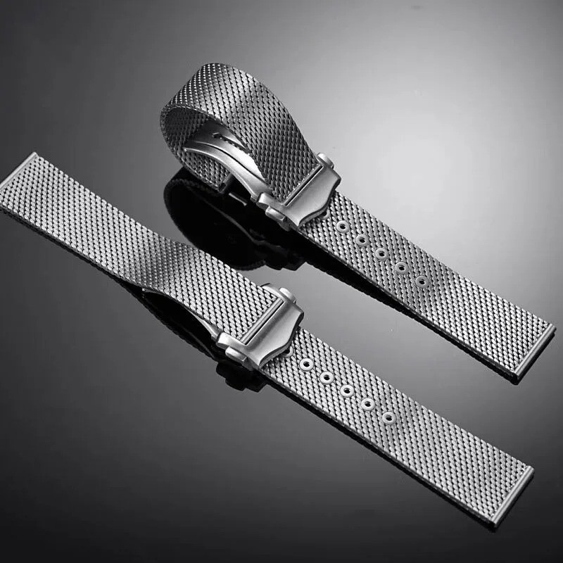 Titanium Metal Milanese strap for Omega Seamaster 007 20mm mesh High ...