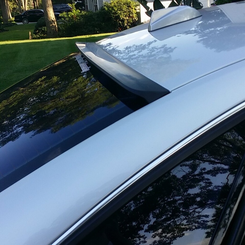 Flat Black 229R Rear Window Roof Spoiler Wing Fits 2006~2011 Cadillac ...