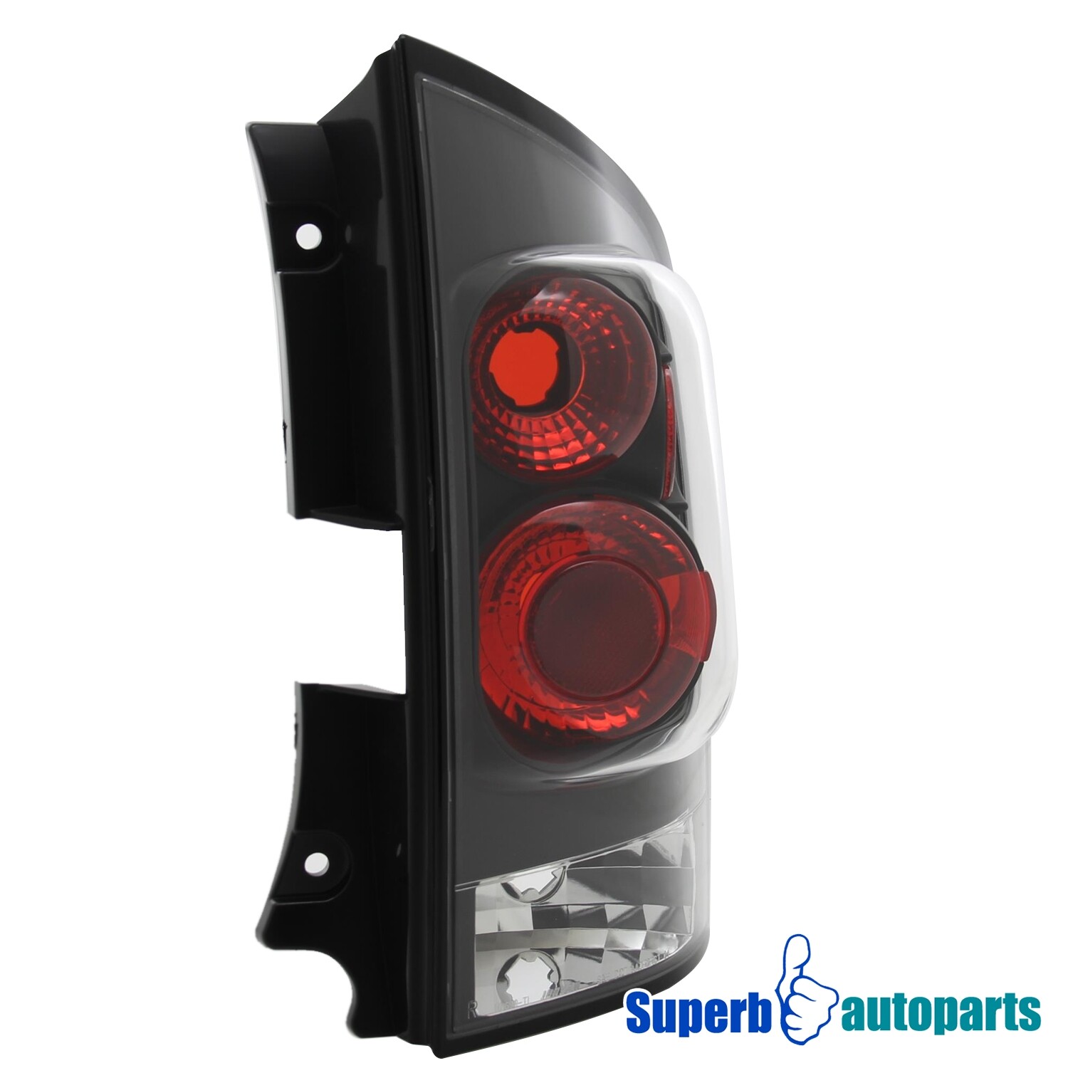 Fits 2005-2015 Armada Tail Brake Lights Rear Lamps Black Replacement ...