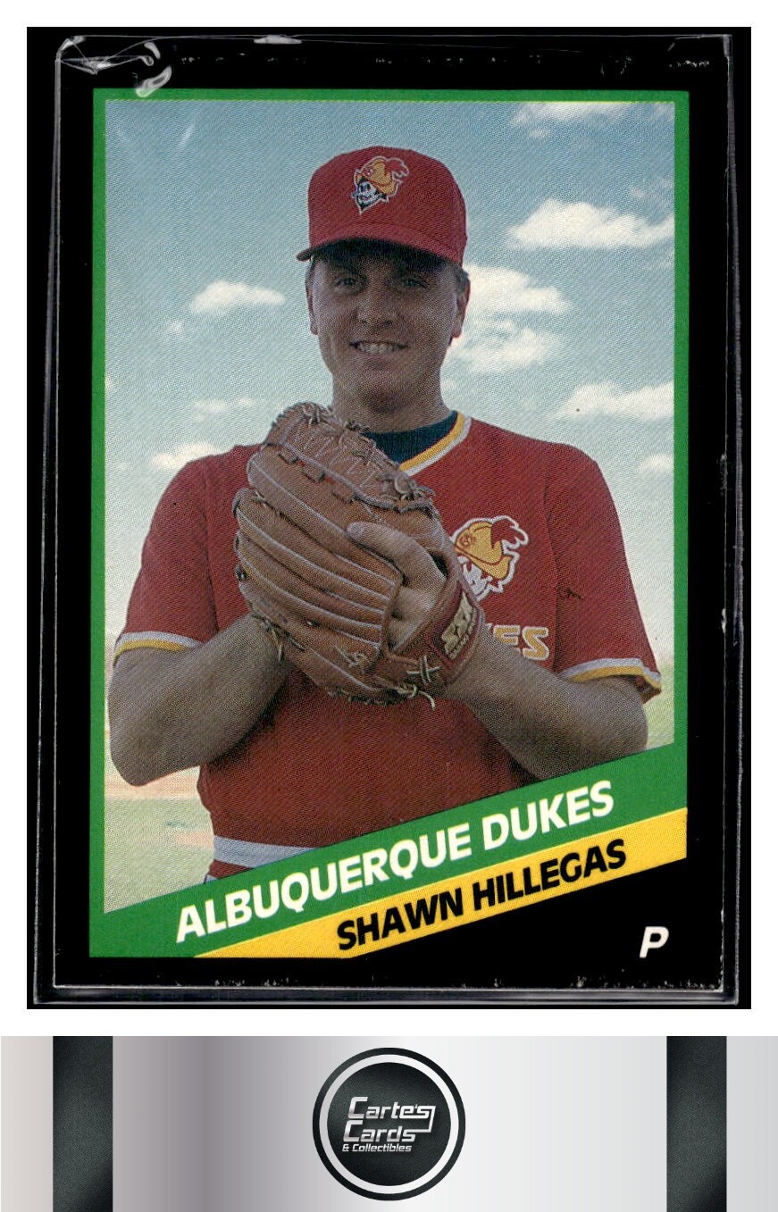 Shawn Hillegas 1988 CMC Albuquerque Dukes #1 Los Angeles Dodgers | eBay