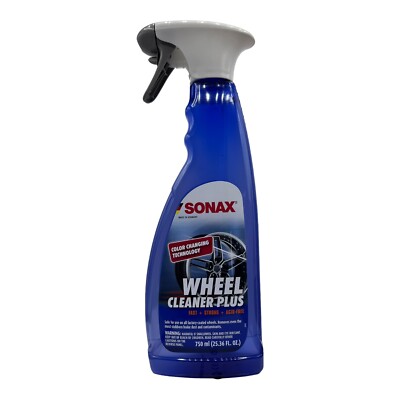 SONAX Wheel Cleaner PLUS Acid-free 750 ml Spray Bottle (25.4 FL OZ ...