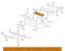 for Chevy Equinox 05-09 Front Bumper Cover Support GM1041111 for sale ...