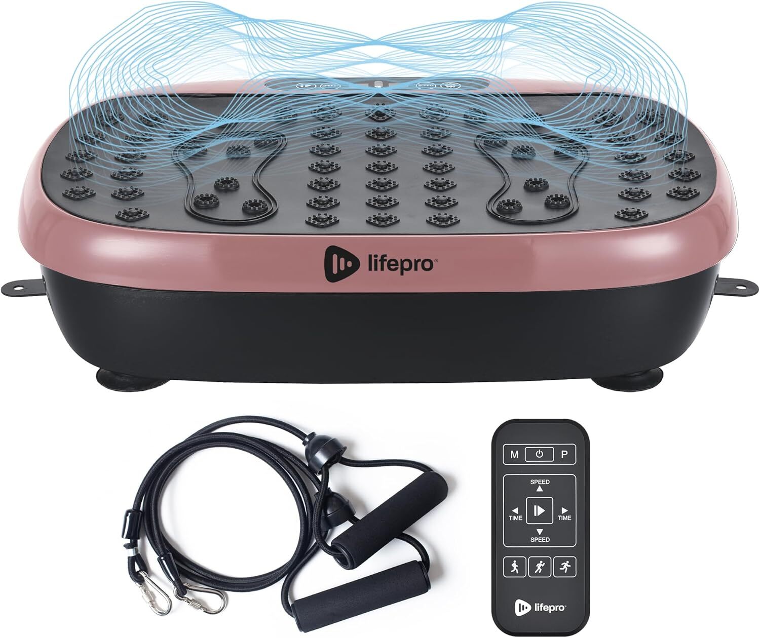 Lifepro Compact Vibration Plate Exercise Machine, Mini Full Body ...