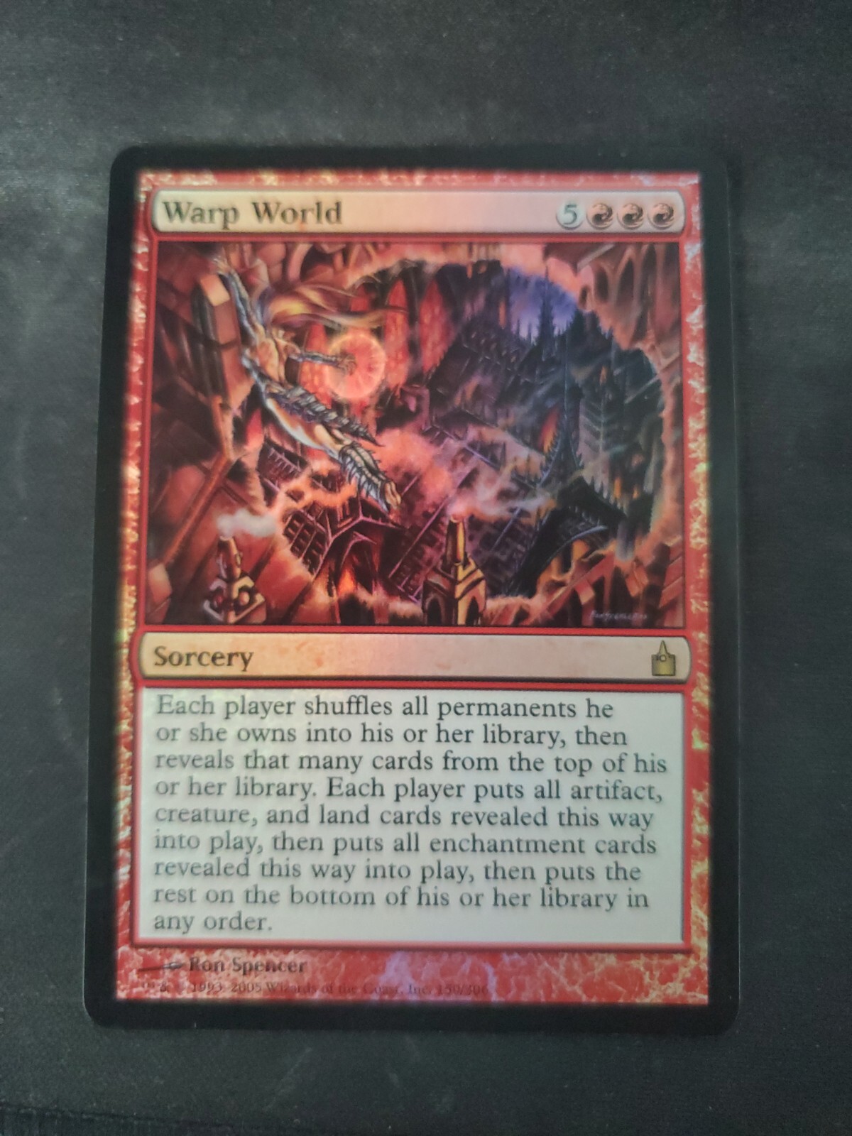 MTG Warp World - Ravnica Rare FOIL - LP | eBay