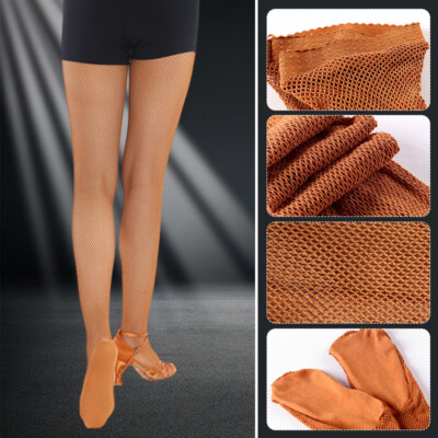 Dance Stockings Professional Fishnet Tights Latin Dance Pantyhose ...