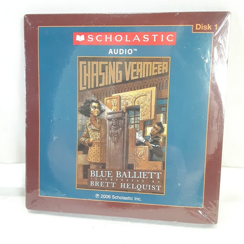 "CHASING VERMEER" Blue Balliett Audio Book On CD Scholastic 2004 New ...