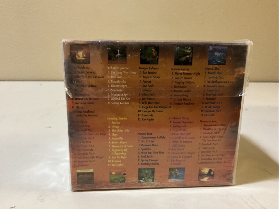 Natural Dreams Music for Relaxation 10 Disc CD Boxed Set Caribbean Jazz ...