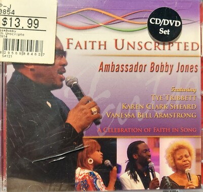 Bobby Jones : Faith Unscripted 2 Disc Set CD/DVD 829569804627| eBay
