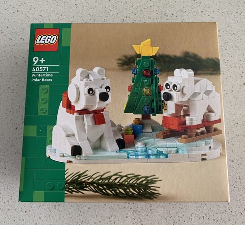 LEGO 40571 Wintertime Polar Bears Christmas Xmas Gift Seasonal Brand ...