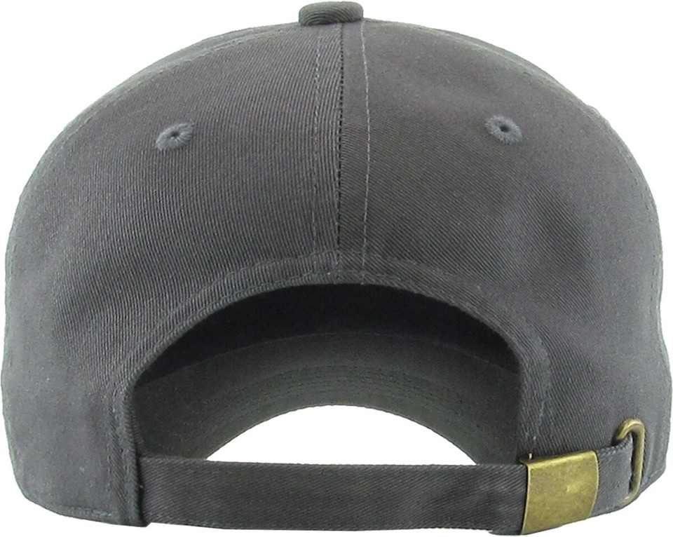Cotton Cap Baseball Caps Hat Adjustable Polo Style Washed Plain Solid ...