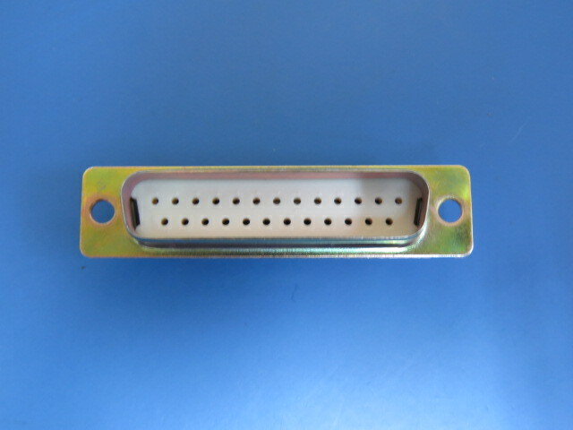 ITT CANNON DBMA-25P Qty of 1 per Lot 25 Position D-Sub Plug, Male Pins ...