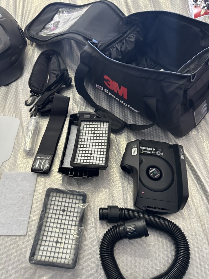 3M Speedglas Welding Kit: Helmet G5-01, Adflo PAPR, + Backpack + HD ...