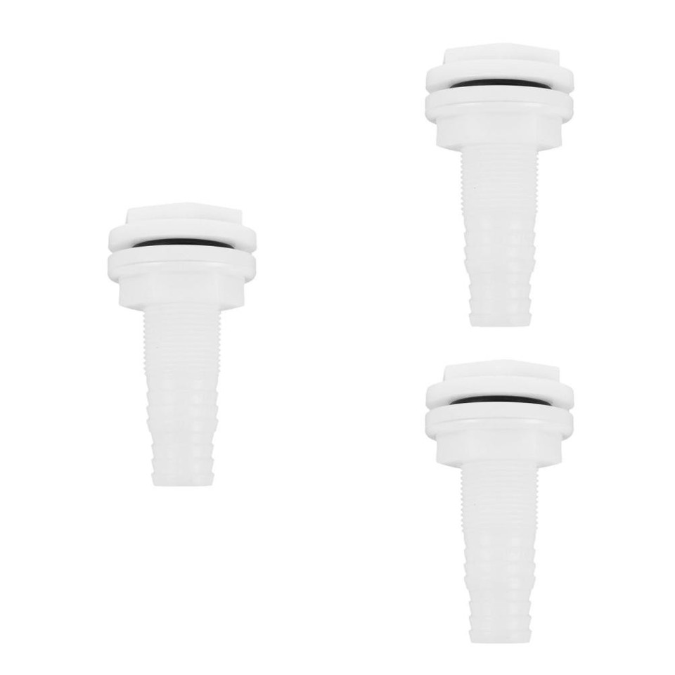 Boat Drain Plug Floor Bilge Pump Thru-hull Fitting Scupper Valve | eBay
