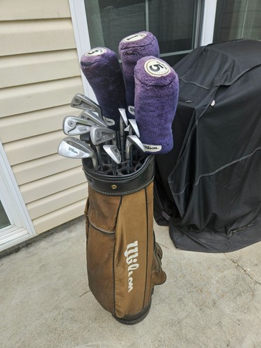 Wilson 1200 LT golf club complete set right handed mens with bag | eBay