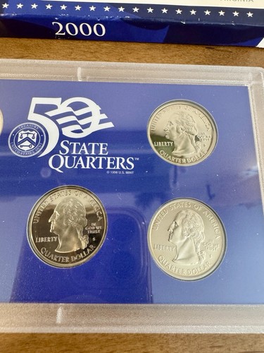 United States Mint 50 State Quarters Proof Set 2000 | eBay