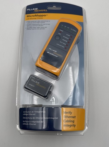 Fluke Network MicroMapper MT-8200-49A LAN Ethernet Wiremap Tone ...