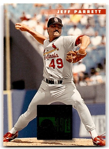 1996 Donruss Jeff Parrett St. Louis Cardinals #542 | eBay