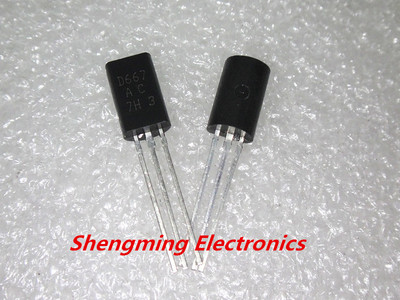 50pcs 2SD667 D667 TO-92L transistor | eBay