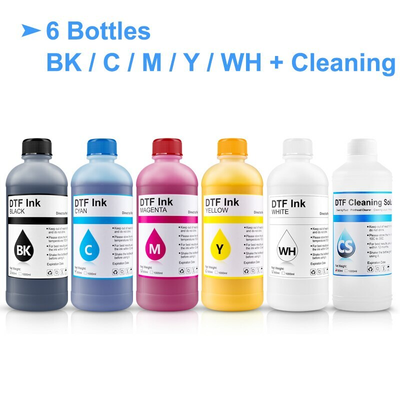 DTF Ink High Quality For Epson DX5 DX7 5113 4720 I3200 1390 1430 F2000 ...