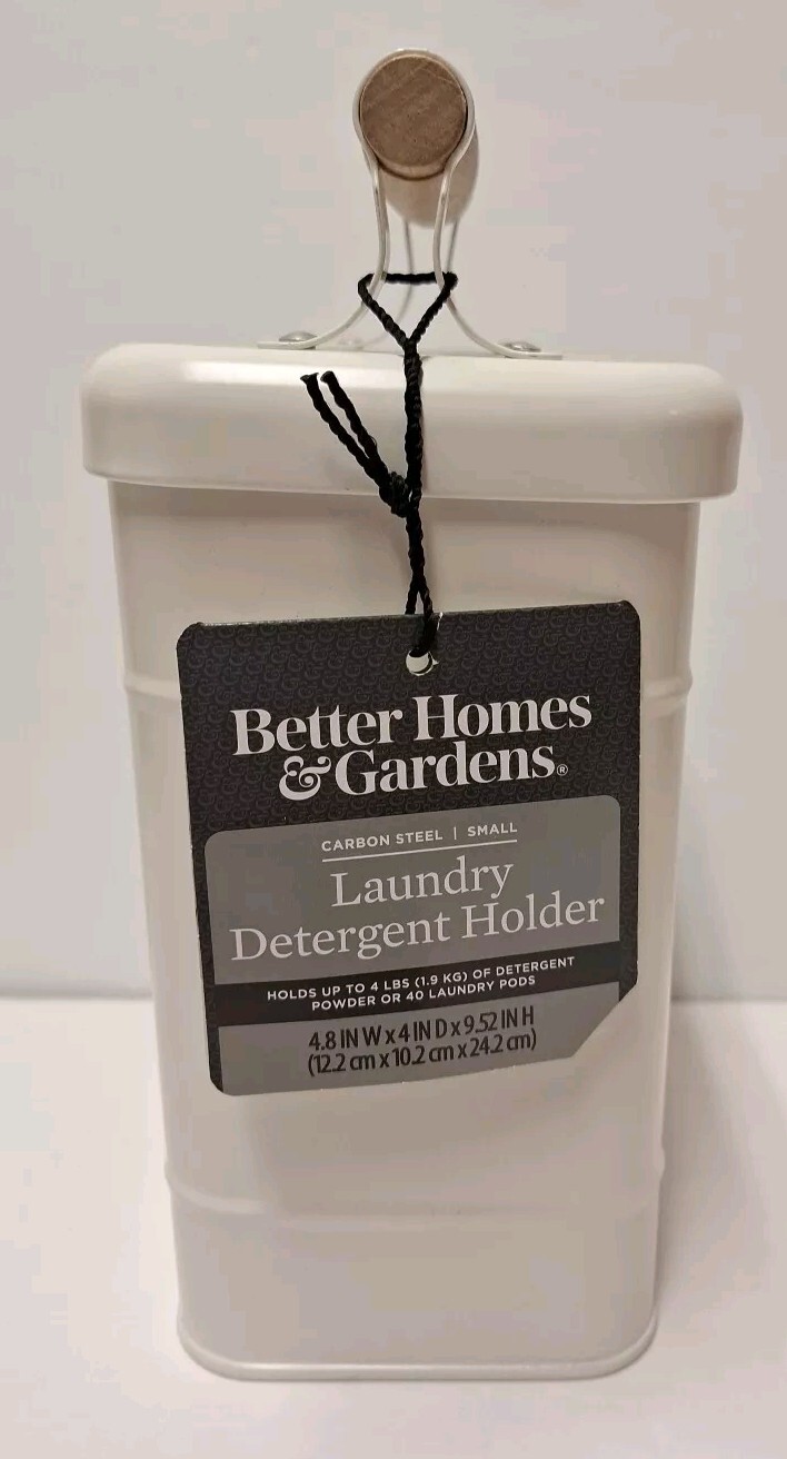 Better Homes And Gardens Small Laundry Detergent/Pod Holder - Carbon ...